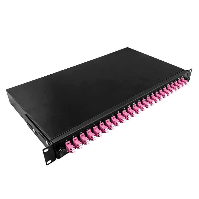 19" Fully loaded optical distribution frame (ODF) LC-DX 24 P - Kabler ...