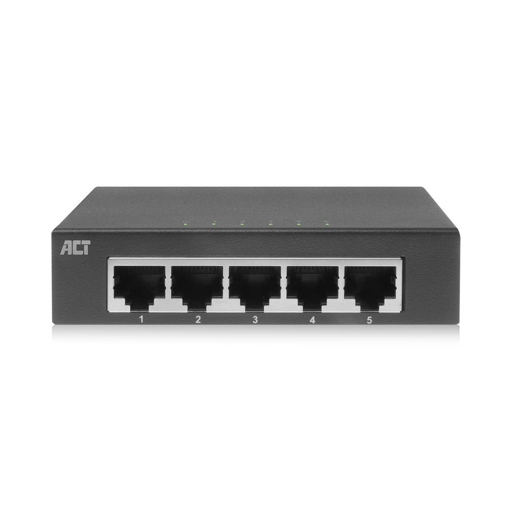ACT 5-Port Gigabit Ethernet Network Switch - * - Bestphone ApS