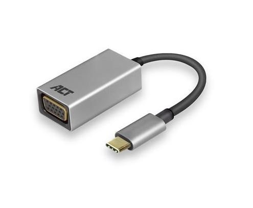 ACT USB-C to VGA Female adapter - Kabler - INphone.dk